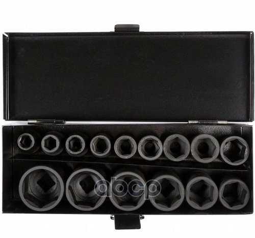 Набор головок ударных 1/2"DR L38мм, 15пр. (1
