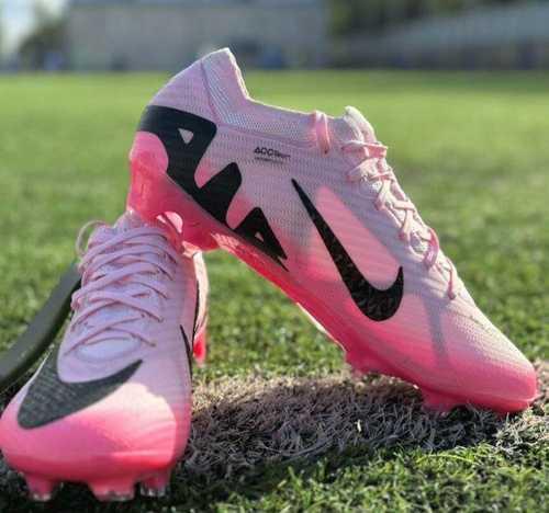 Бутсы Nike Mercurial air zoom pink