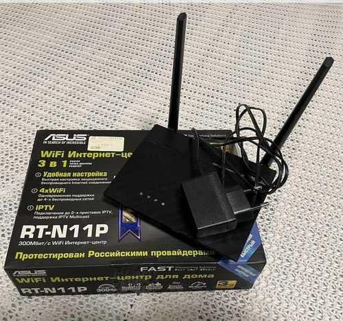 Wi-Fi роутер asus RT-N11P – отличный сигнал и стаб