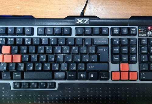 Игровая клавиатура a4tech x 7