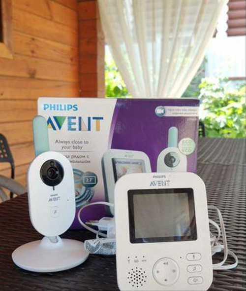 Видеоняня philips avent SCD620