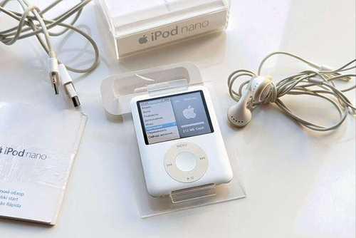 iPod nano 3rd 8gb комплект