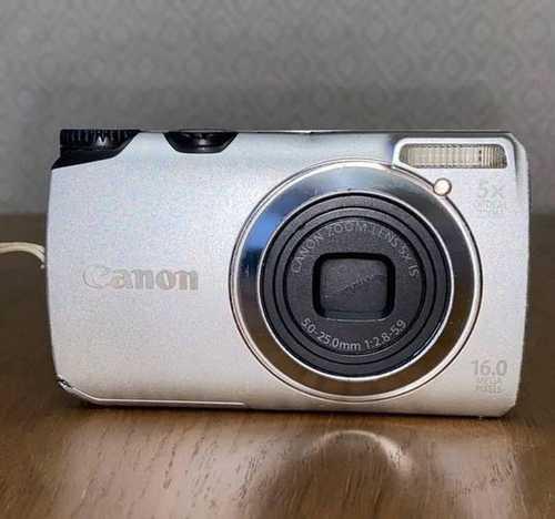 Компактный фотоаппарат canon powershot a3300