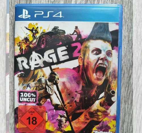 Игра для playstation ps4 "Rage 2"