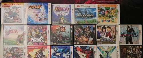 Игры для Nintendo 3DS, японский