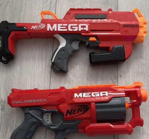 Nerf mega пистолеты 2 шт