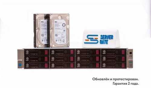 Сервер HP DL380 Gen9 12LFF P840 2xE5-2667v3 64GB