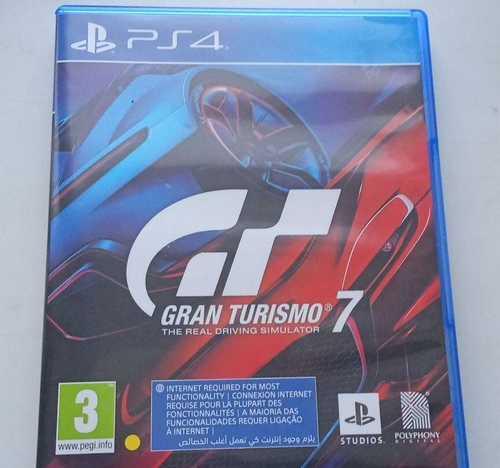 Диски на ps4 grand turismo 7 в хорошем состоянии