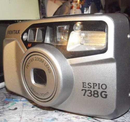 Pentax espio 738g Плёночный фотоаппарат