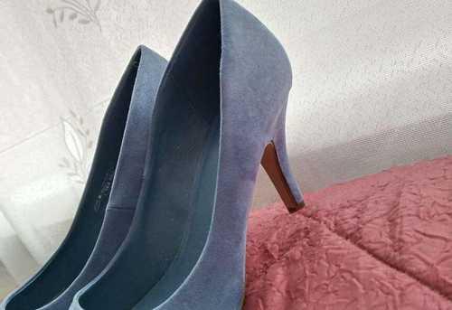 Туфли женские 38 размер новые голубые