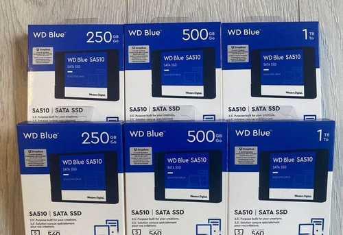 Ssd диск WD blue 250 / 500 / 1 tb