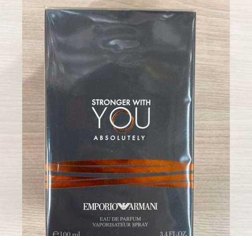 Armani stronger with you intensely