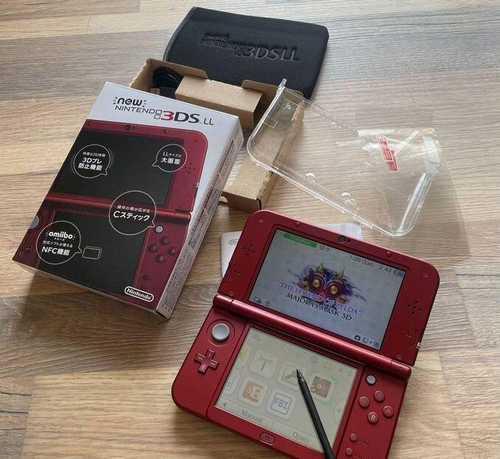 New Nintendo 3DS XL Red Metallic 32Gb