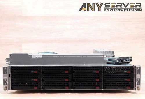 Сервер Supermicro 6028TR 8x E5-2620v3 256Gb 12LFF