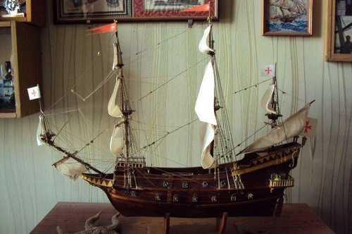 Модель корабля Испанский галеон "Сан Дж.Батиста"