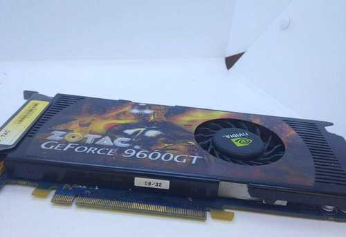 Видеокарта Nvidia GeForce 9600gt на запчасти