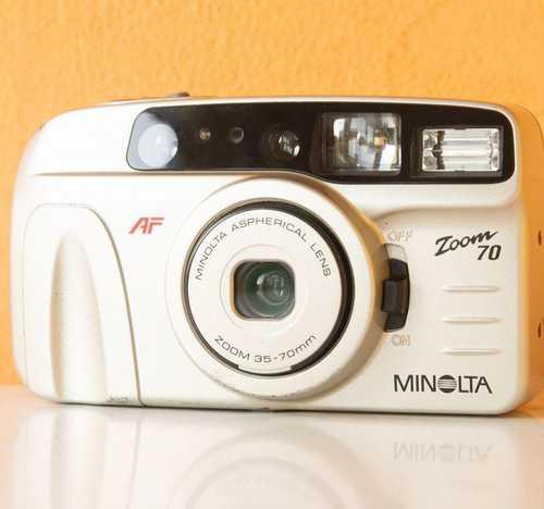 Фотоаппарат пленочный Minolta Zoom 70   примеры