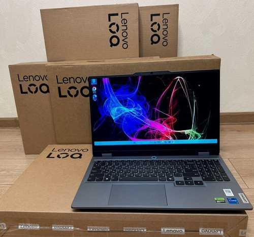 Lenovo Loq i5 12450HX Rtx 4050 16gb 612gb New RU