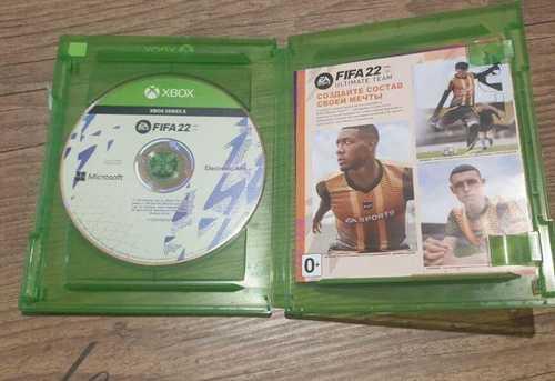 Игра FIFA22 на xbox series X