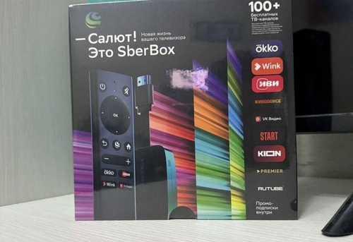 SberBox 4K тв приставка(Sber Box,Сбербокс)