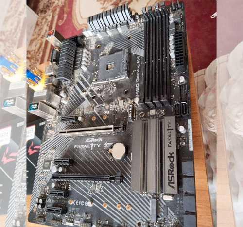 Материнская плата asrock b450 gaming k4