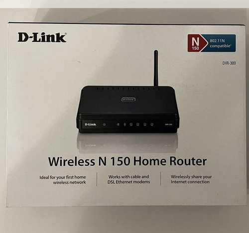 WiFi роутер D-Link DIR-300