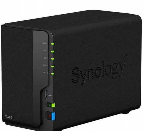 Synology DS220+ Сетевое хранилище DC 2,0ghzcpu/2GB