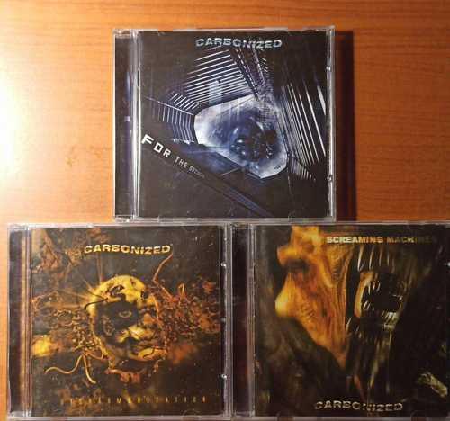 3 cd диска Carbonized. Лицензия
