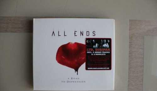 All Ends A Road To Depression CD, 2010, Limited Ed