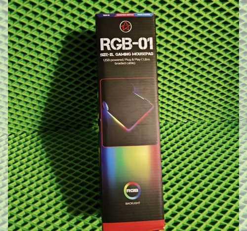 Коврик игровой с подсветкой rgb 80x30