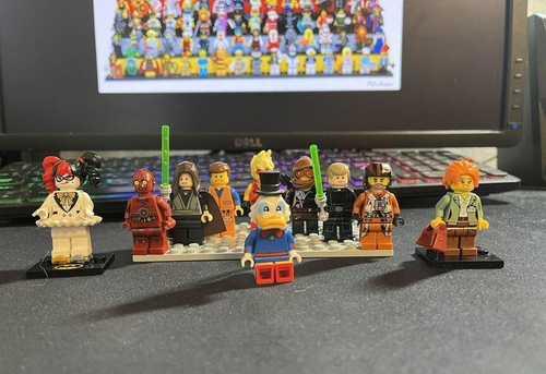 Lego minifigures marvel, star wars, ninjago