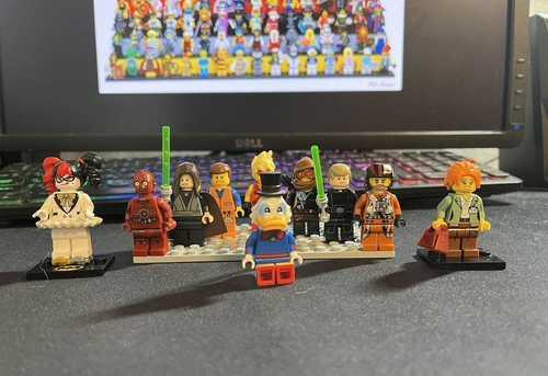 Lego minifigures marvel, star wars, ninjago