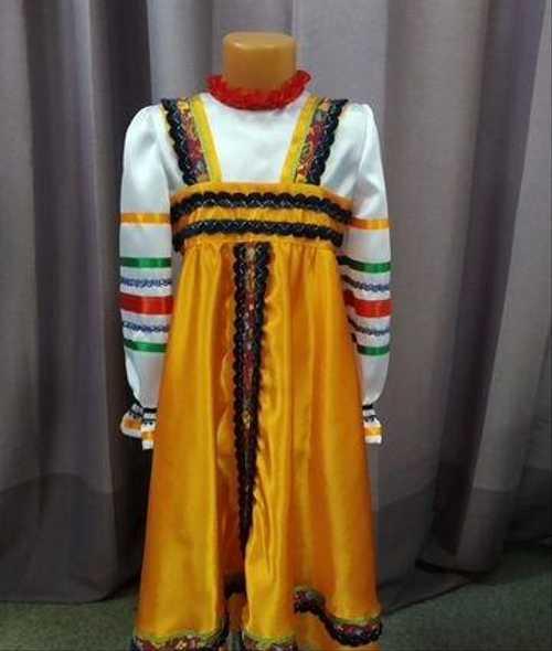 Русский народный костюм для девочек (Аренда)