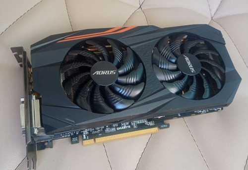 Видеокарта Gigabyte Aorus RX580 8gb гарантия