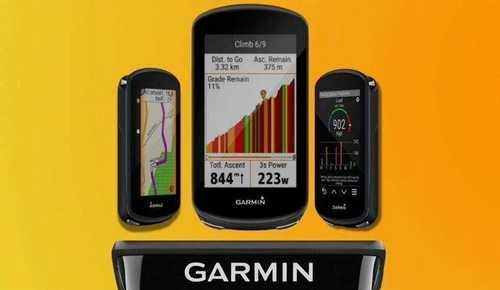 Велокомпьютеры Garmin 530, 830, 1040