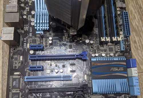 Asus P8P67 Rev 3.1 LGA 1155 + i5-2500к + 8GB DDR3