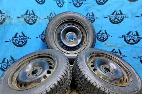 Колеса в сборе на Renault Logan R15 4шт 121V