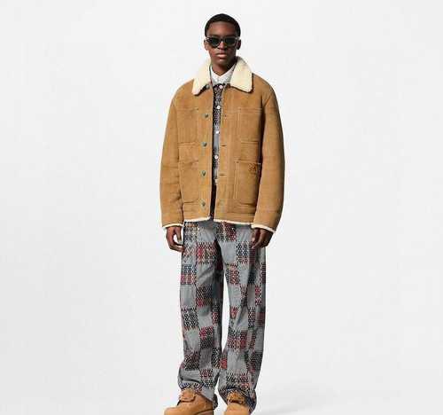 Мужская дубленка louis vuitton