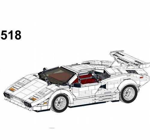 Конструктор lego Icons lamborghini countach