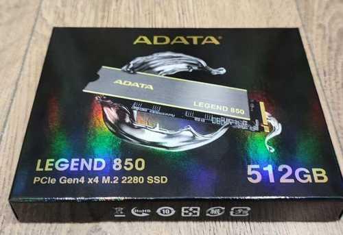 512 Gb M.2 SSD A-Data Legend 850 Гарантия