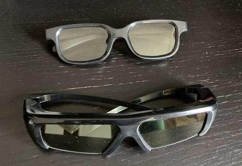 3D Очки Samsung и 3D очки Real D
