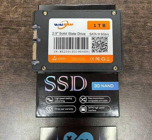 Новый SSD 2.5" 1000gb Walram 1000 gb SATA ссд 1 tb