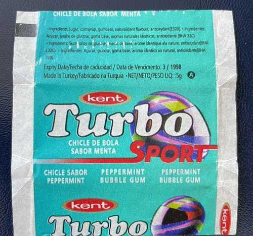 Вкладыши Turbo Обертка Мята