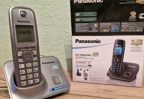 Panasonic Kx-TG6611RU цифровой беспроводной телефо