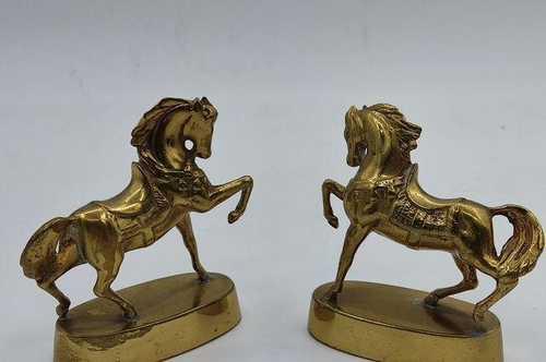 Фигурки Лошадей бронза Франция 1950 г. (пара)