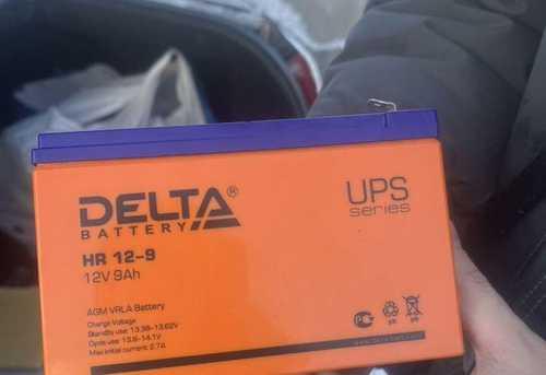Аккумуляторная батарея Delta HR 12V/9Ah