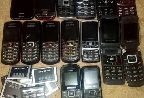 Старые сотовые телефоны Samsung