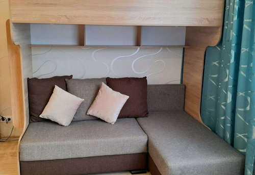 Двухъярусная кровать-диван