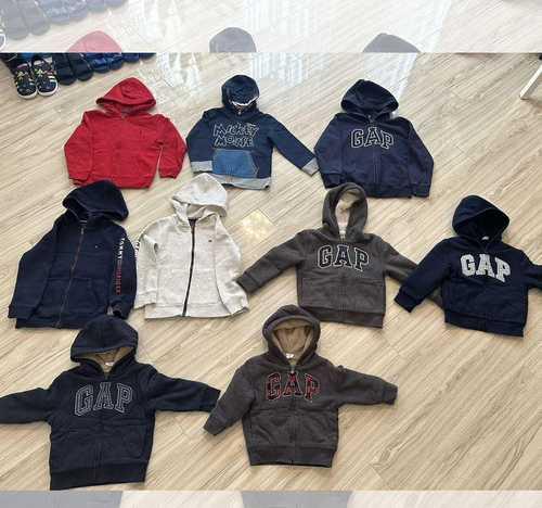 Толстовка gap, tommy hilfiger 3-6 лет б/у