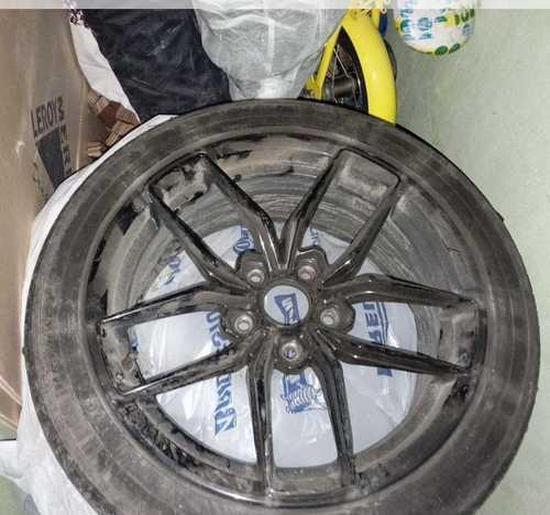 Диски с летней резиной michelin r17 5x114.3